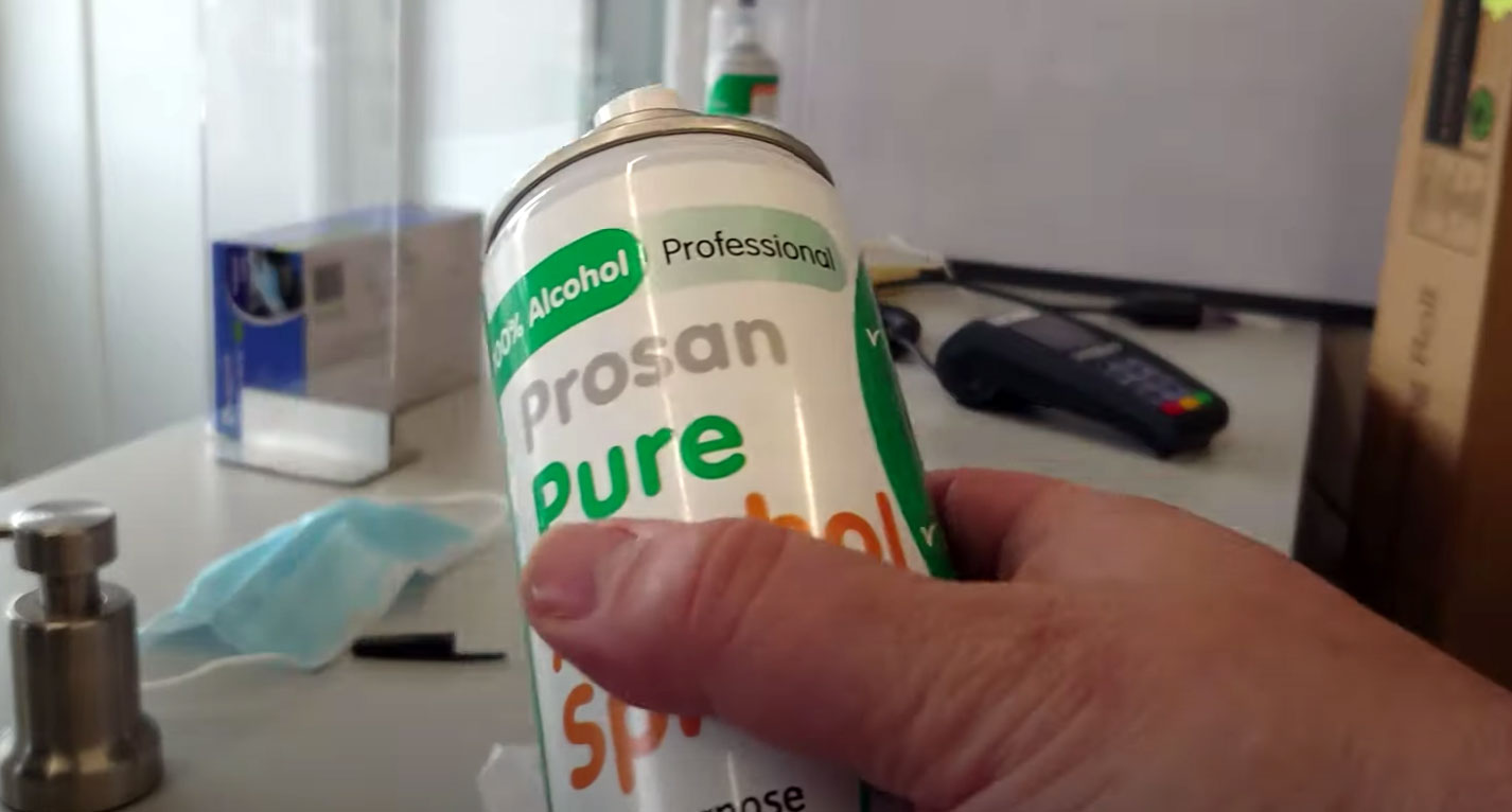 Prosan Pure Alcohol Spray – Friday Afternoon Fun – Episode 1 - Direct ...