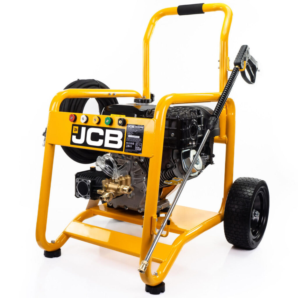 JCB Petrol Pressure Washer 4000psi / 276bar, 15hp JCB engine, Triplex ...
