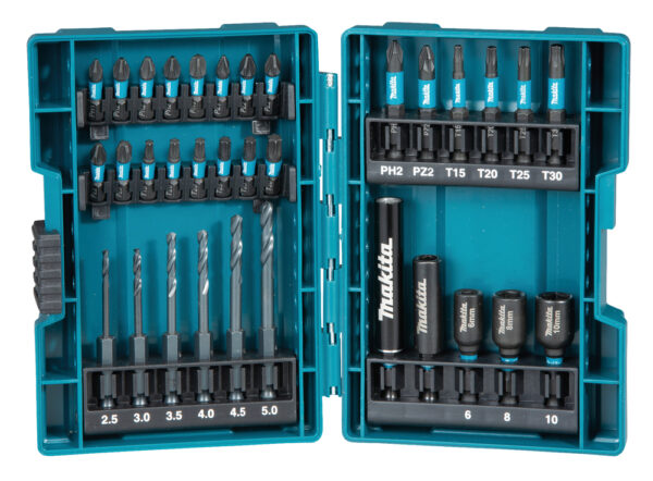 Screw bit set Impact Black, 33 pcs - Direct Janitorial Solutions Ltd