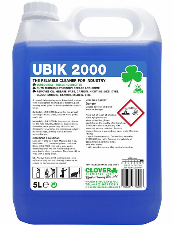 UBIK 2000 Universal Cleaner & Degreaser - Direct Janitorial Solutions Ltd