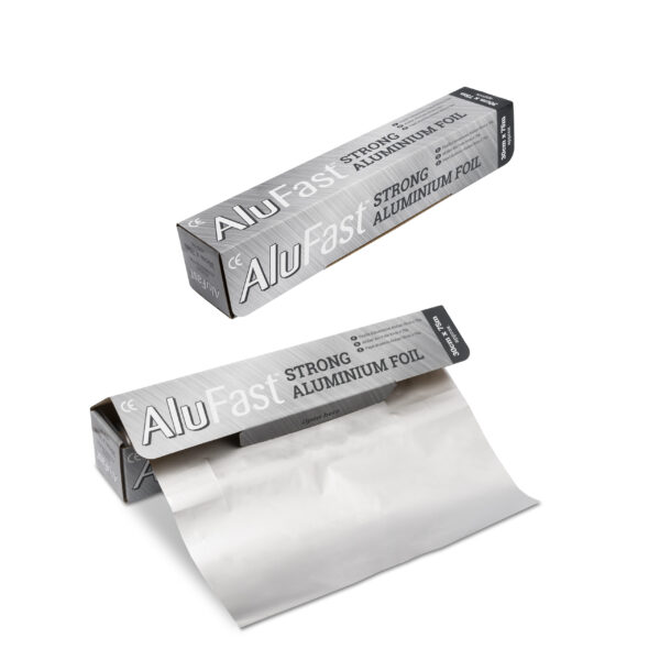 Aluminium Foil Cutter Box 30cm x 75m - Direct Janitorial Solutions Ltd