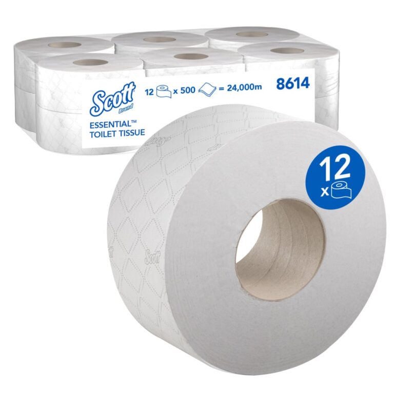 Scott 8614 Essential Jumbo Toilet Roll 76mm x 200m 2ply White – Direct ...