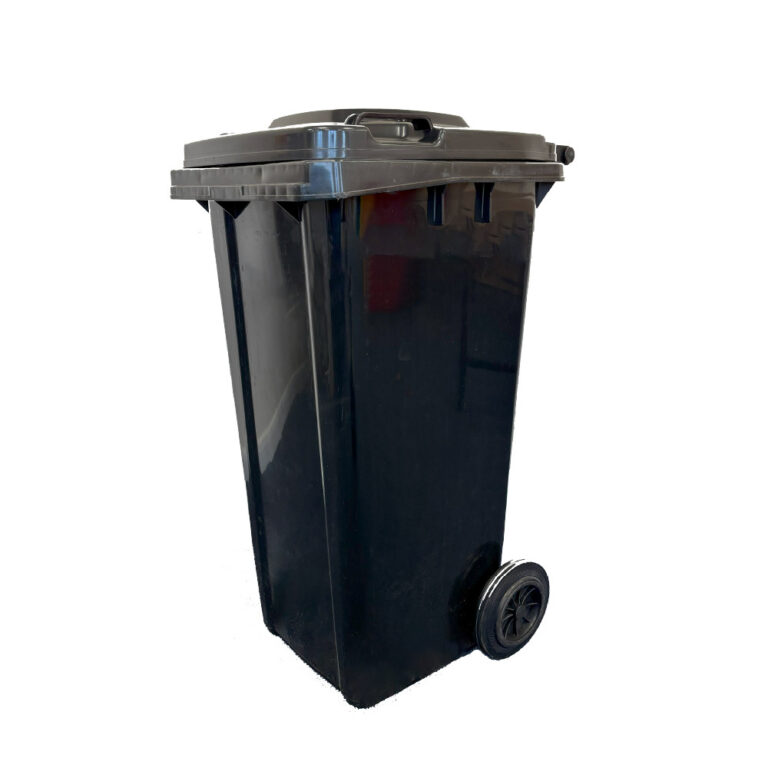240L Wheelie Bin Black – Direct Janitorial Solutions Ltd